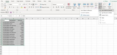 So Sortieren Sie In Excel Nach Datum