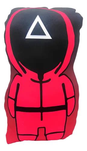 Cojin Mini Soldado Juego Del Calamar 28 Cm Cuotas Sin Interés