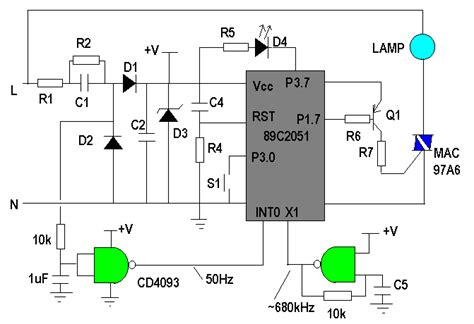 Microcontroller Based Schematics Circuits And Diagram