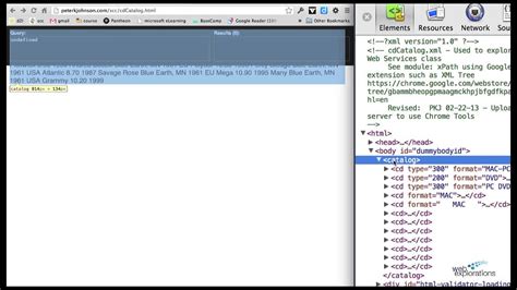 Using Xpath Helper To Understand Xpath Statements Youtube