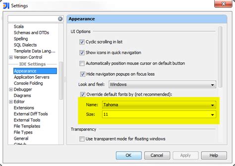 How To Increase Fonts In All Ui Elements In Intellij Idea Stack Overflow