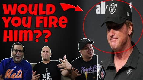 Jon Grudens Emails Oakland Raiders Head Coach Resigns Reaction To