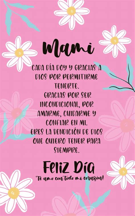 Carta para mamá Happy birthday mom quotes Mom birthday quotes Happy mothers day wishes