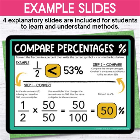 Comparing Fractions Decimals And Percentages Google Slides And Worksheets Made By Teachers