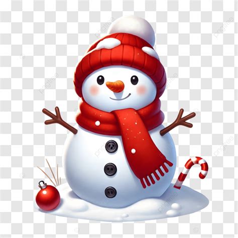 흰색 투명 배경에 빨간색 스카프와 모자를 쓴 눈사람 눈사람 빨간 스카프를 두른 눈사람 빨간 스카프와 모자를 쓴 눈사람 Png 일러스트 및 이미지 에 대한 무료 다운로드