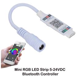 Push Button USB LED RGB Controller For Lighting Strip USB Accessory Blu Tooth
