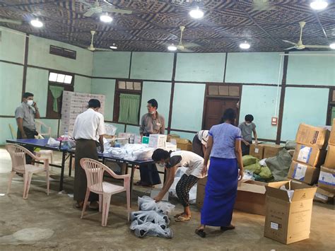 ချောက်မြို့နယ်၌ မဲရုံများအတွက် ကိုဗစ် ၁၉ရောဂါ ကာကွယ်ရေးပစ္စည်းများ ဖြန့်ဝေ Information And