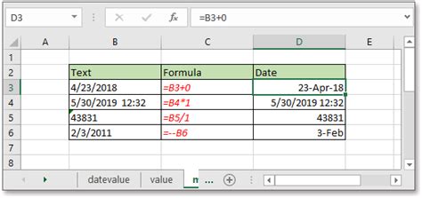 Excel Formel Text In Excel Datum Umwandeln
