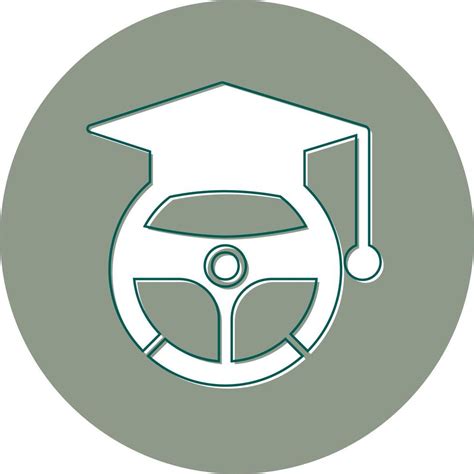 Driving School Vector Icon 20407143 Vector Art At Vecteezy