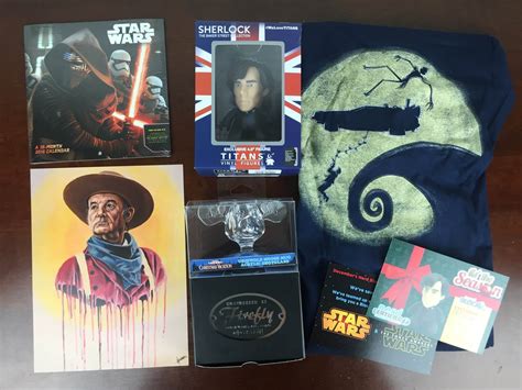 Nerd Block November 2015 Review Wednesday Last Day For Free Welcome Block Hello Subscription