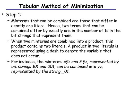 Minimization Of Boolean Functions Ppt