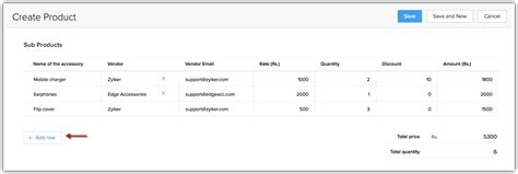 Subforms Online Help Zoho Crm