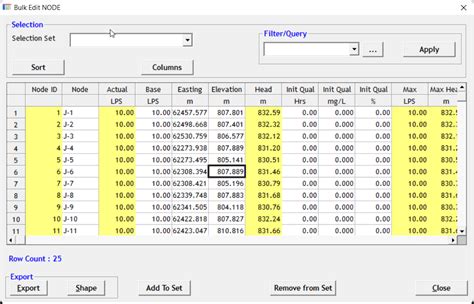 GIS Data Shape File Import And Export Water Hydraulics