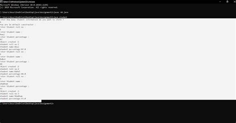 Define A Student Class Roll Number Name Percentage Define A