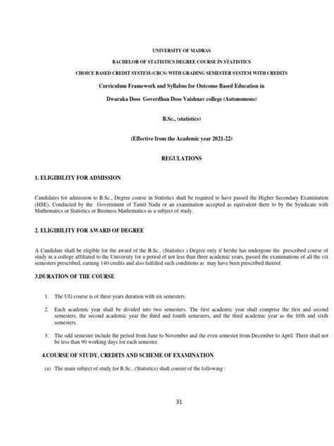 Syllabus Stat 2021 22 Pdf Statistical Hypothesis Testing Estimator