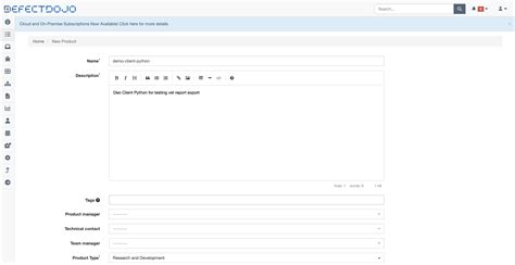 Defectdojo Integration Safedep Documentation
