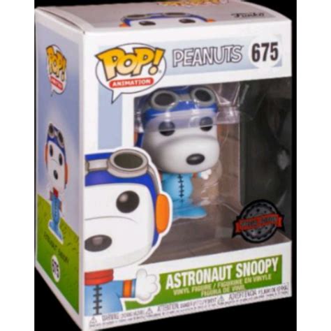 柴寶趣 Funko Pop 675 史努比 飛行員 太空人 Snoopy Peanuts 正版 蝦皮購物