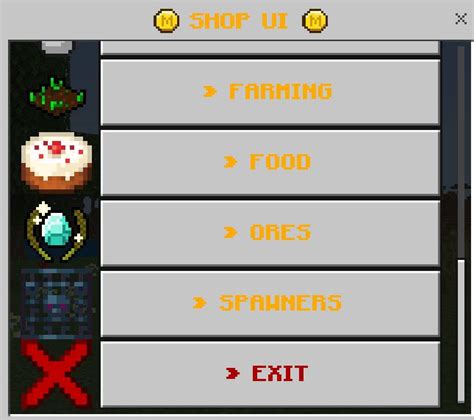 Shop Ui Addon 119 Mcpebedrock Mod Mc Modnet