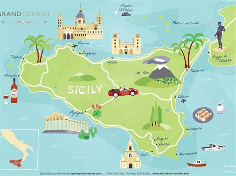 Happy Days Partanna Sicily Map