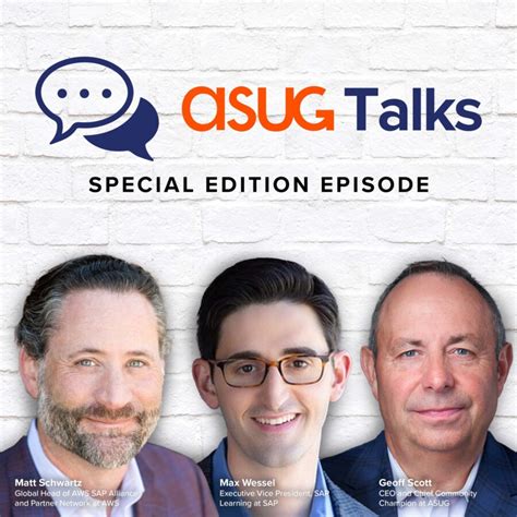 The Asug Talks Podcast Tech Connect Special Edition Learning Sap Closing The Skills Gap And