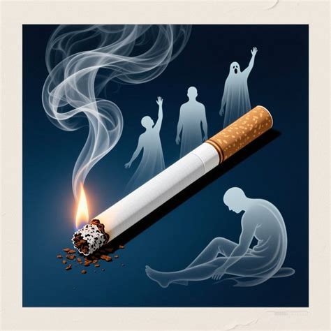 Free Smoke Becomes Souls Image Cigarette Smoke Silhouettes