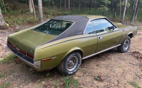 Original 390 V8 1970 Amc Javelin Sst Barn Finds