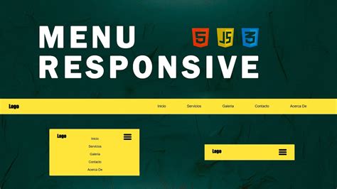 Menu Responsive Html Css Y Javascript Asmr With Jazz Asmrprog Youtube