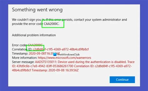Teams Sign In Error Application Microsoft Teams Is Disabled