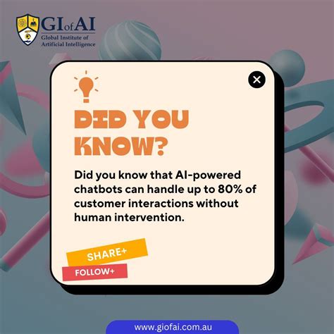 Global Institute Of Artificial Intelligence On Linkedin Ai Customerservice Chatbots Giogai