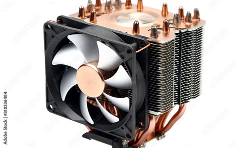 Powerful Cpu Cooler Isolated On Transparent Background Png Stock Photo Adobe Stock