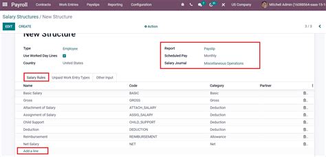 US Payroll Management Using Odoo Payroll Module