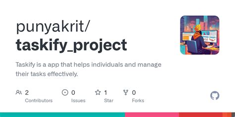 GitHub Punyakrit Taskify Project Taskify Is A App That Helps Individuals And Manage Their