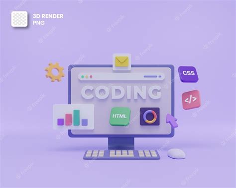 Premium Psd 3d Web Development Or Software Development Or Web Design