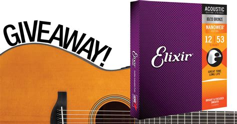 Enter To Win An Acoustic Guitar Prize Pack From Elixir® Strings And
