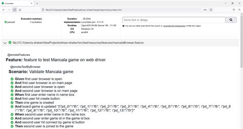 run cucumber integration test on spring project ehsanasadev