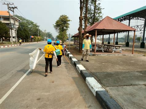สมาชิกจิตอาสาพระราชทาน สังกัด มร ลป พัฒนาภูมิทัศน์ 10 03 66 Lprunews