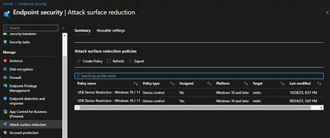 How To Export Endpoint Security Policies In Intune Techuisitive