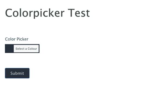 How To Add A Wordpress Color Picker To Your Forms