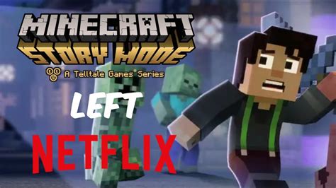 Minecraft Story Mode Is Leaving Netflix Youtube
