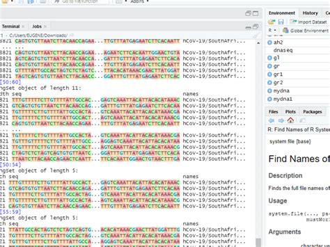 An Analysis On Your Biological Strings Fasta Multi Fasta Fastq Files