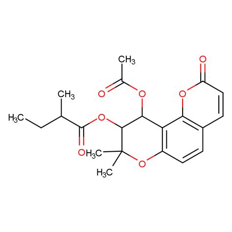 2 Methylbutanoic Acid 10 Acetyloxy 88 Dimethyl 2 Oxo 910