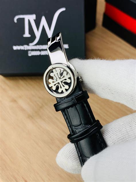 Pp Silver Case Black Dial Thewatchespakistan