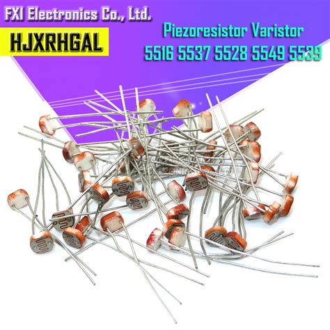 20pcs Ldr Photo Light Sensitive Resistor Photoelectric Photoresistor