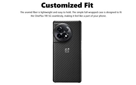 Official Original Oneplus R Karbon Aramid Fiber Case