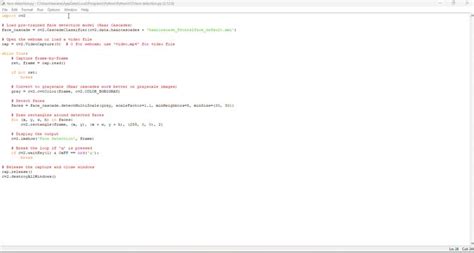 Finished My Face Detection Project At Encryptix Karana Jeyaraj Posted