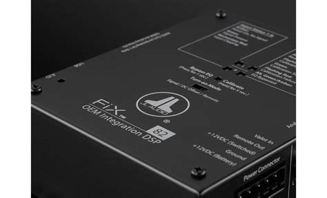 JL Audio FiX 82 Digital Signal Processor DSP For Adding Amps And Speakers To A Factory System