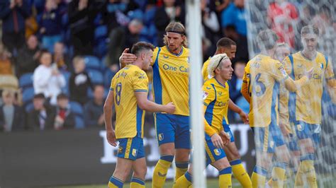 Man Of The Match Stags 1 0 Barrow News Mansfield Town