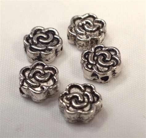 Metal Flower Beads For Jewelry Making At Lori Santiago Blog