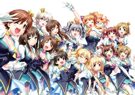 Akagi Miria Anastasia Futaba Anzu Honda Mio Jougasaki Rika